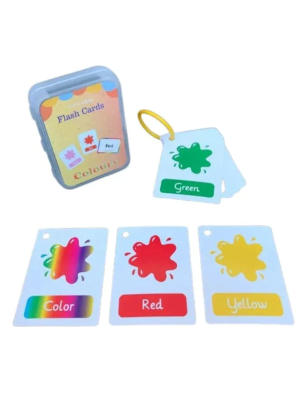 Educational Flashcards with Images for Toddlers and Kids, Colors
