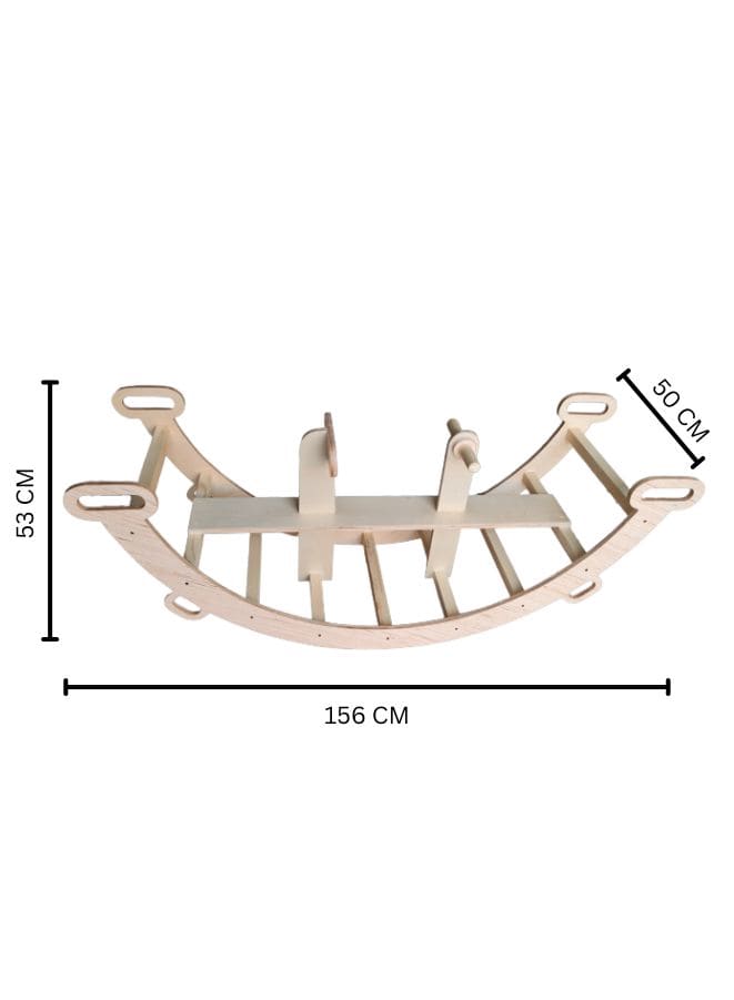 Wooden See-saw Rocker or Climber for kids – Fatio Store