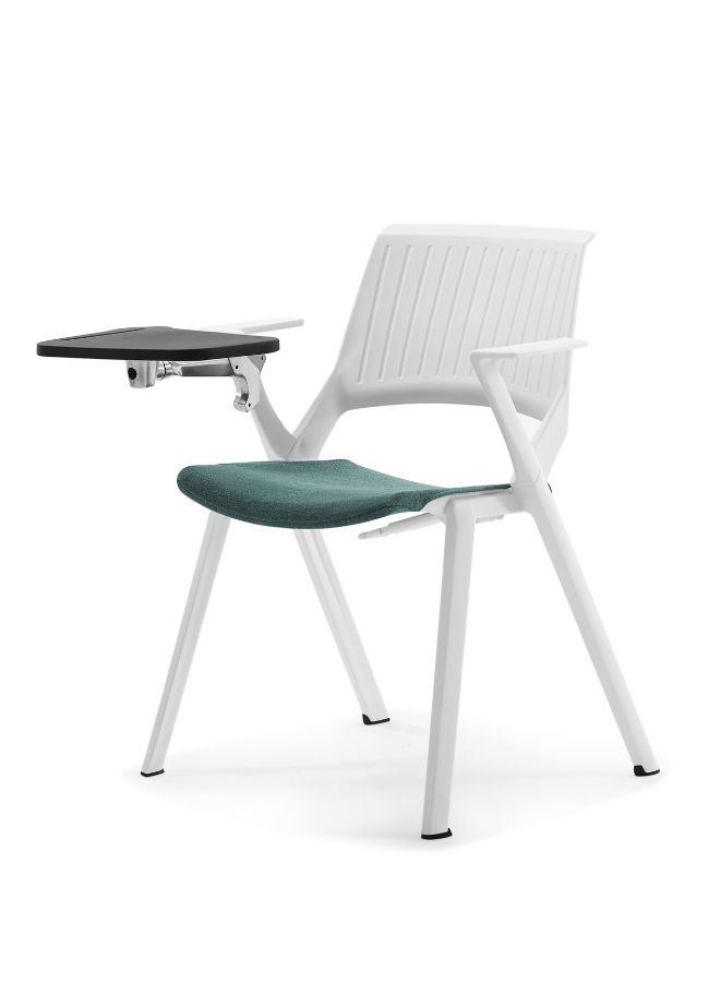 Stackable Training Chair With Writing Pad and Handrests – Fatio Store